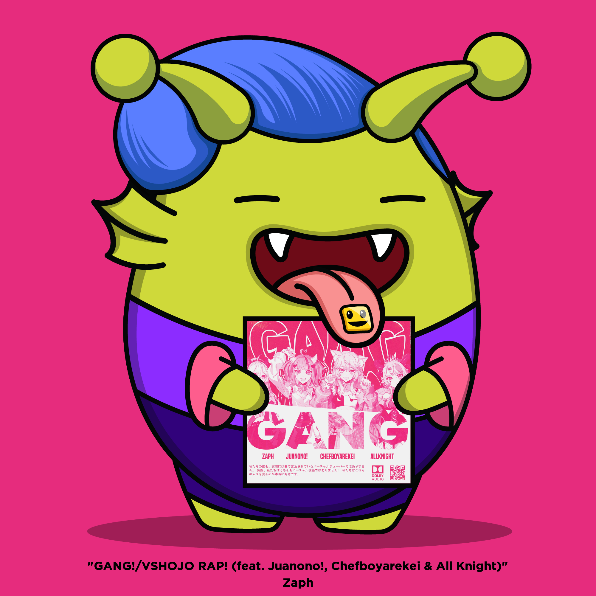 DistroKid Sellouts NFT #336 - GANG!/VSHOJO RAP! (feat. Juanono ...