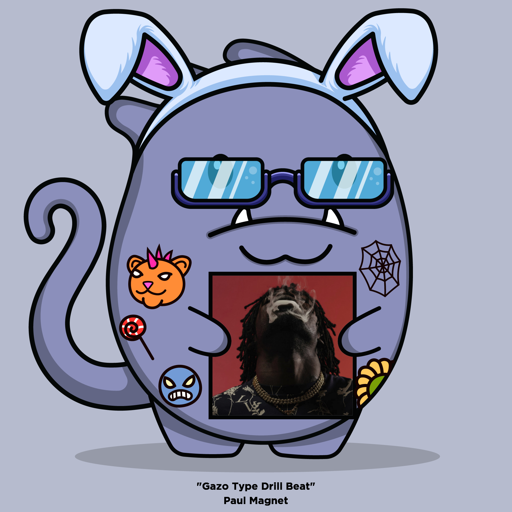 DistroKid Sellouts NFT #656 - Gazo Type Drill Beat by "Paul Magnet"