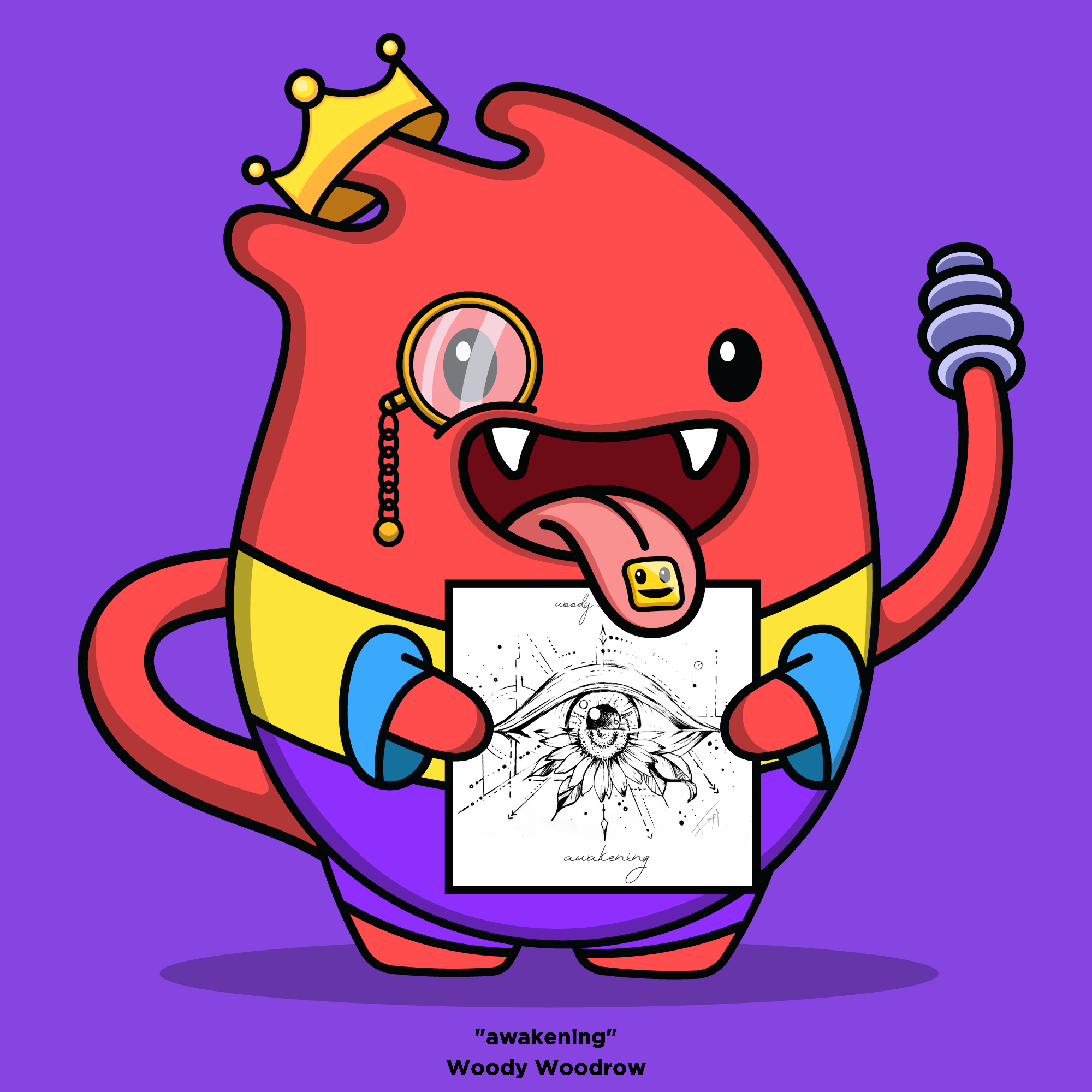 DistroKid Sellouts NFT #1010 - awakening by "Woody Woodrow"