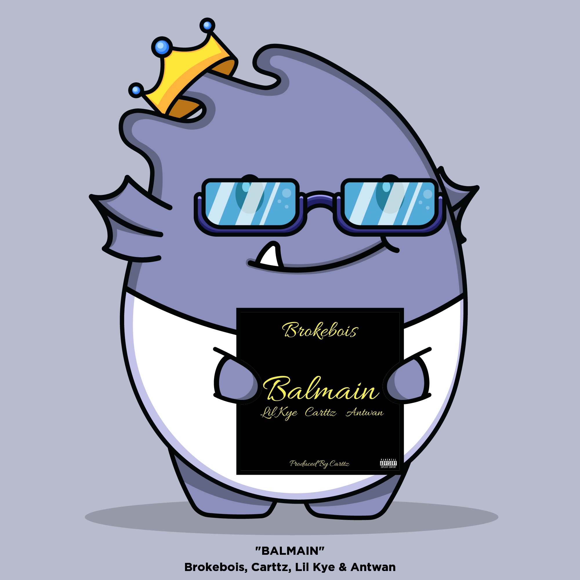 DistroKid Sellouts NFT #1254 - BALMAIN by "Brokebois, Carttz, Lil Kye ...