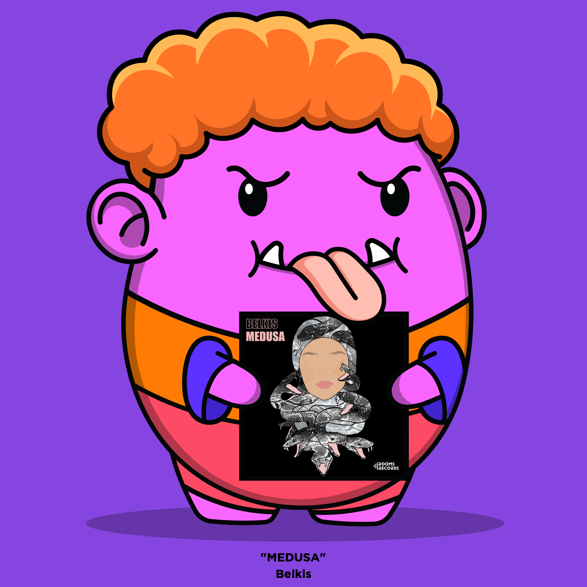 DistroKid Sellouts NFT #1481 - MEDUSA by "Belkis"