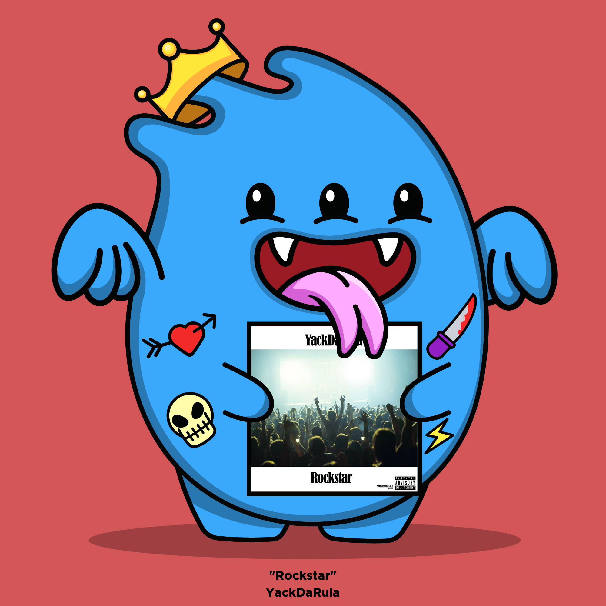 DistroKid Sellouts NFT #1600 - Rockstar by "YackDaRula"