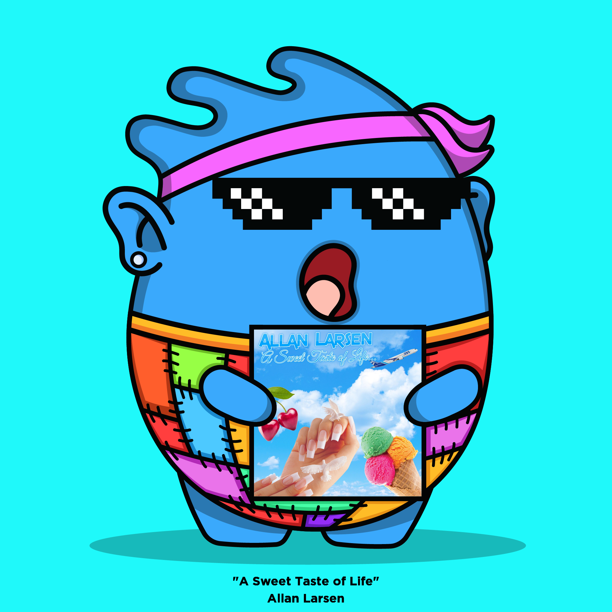 DistroKid Sellouts NFT #2581 - A Sweet Taste of Life by "Allan Larsen"