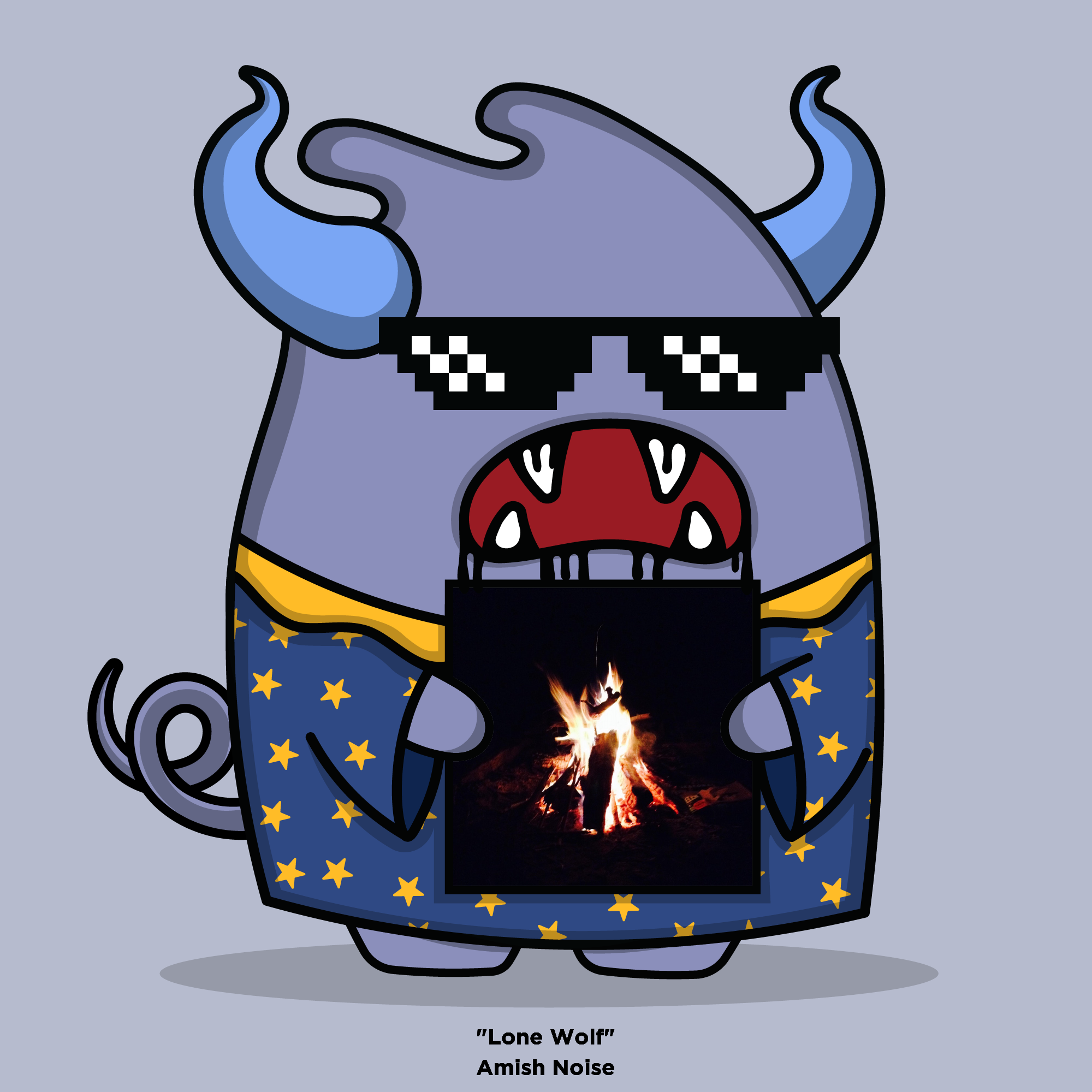 DistroKid Sellouts NFT #2872 - Lone Wolf by "Amish Noise"