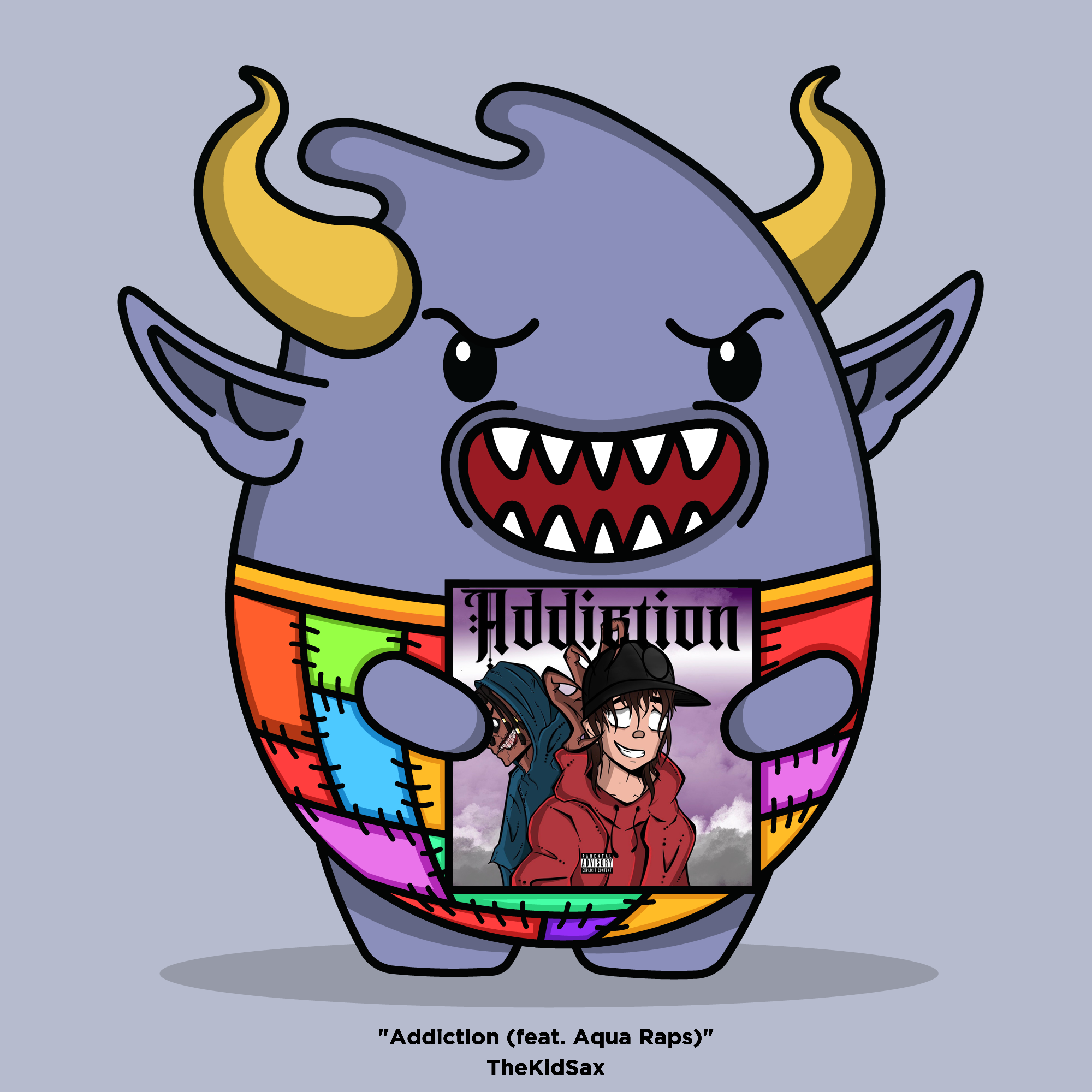 DistroKid Sellouts NFT #3479 - Addiction (feat. Aqua Raps) by "TheKidSax"