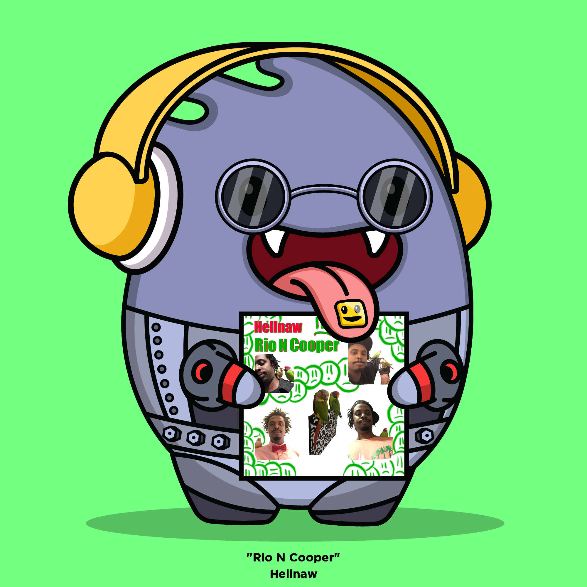 DistroKid Sellouts NFT #3660 - Rio N Cooper by "Hellnaw"