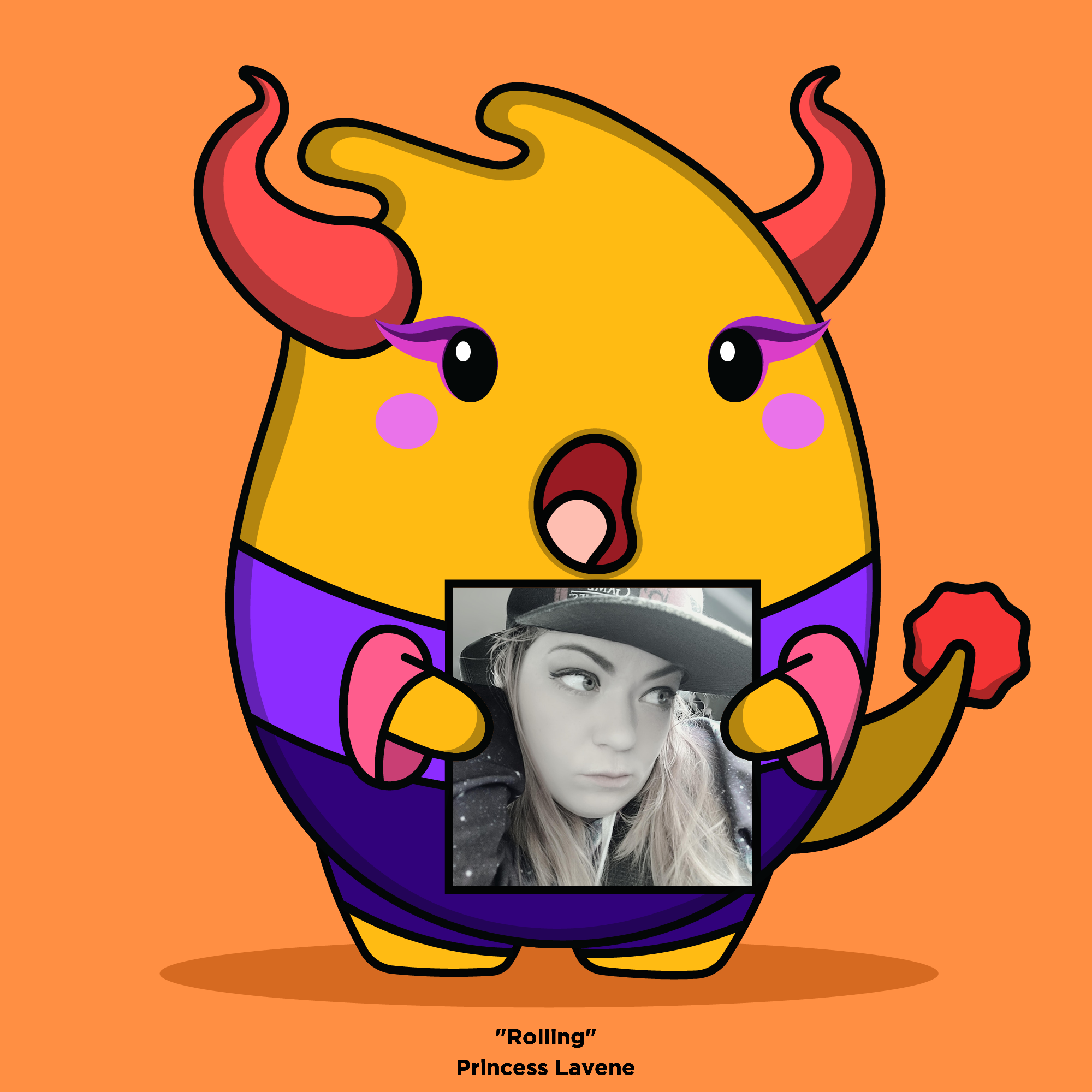 DistroKid Sellouts NFT #4027 - Rolling by "Princess Lavene"