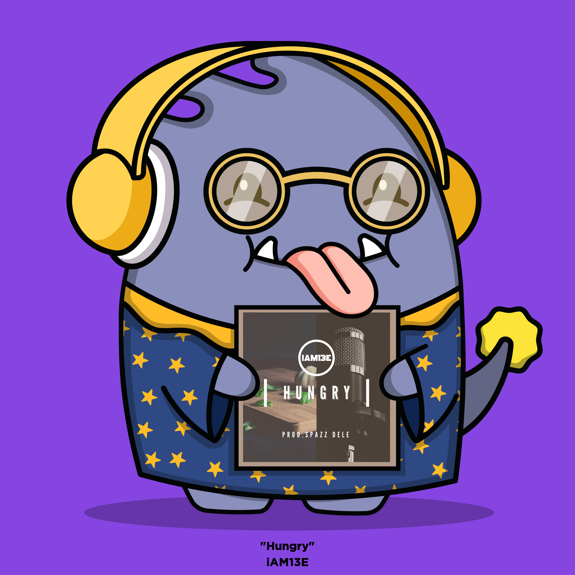 DistroKid Sellouts NFT #4437 - Hungry by "iAM13E"