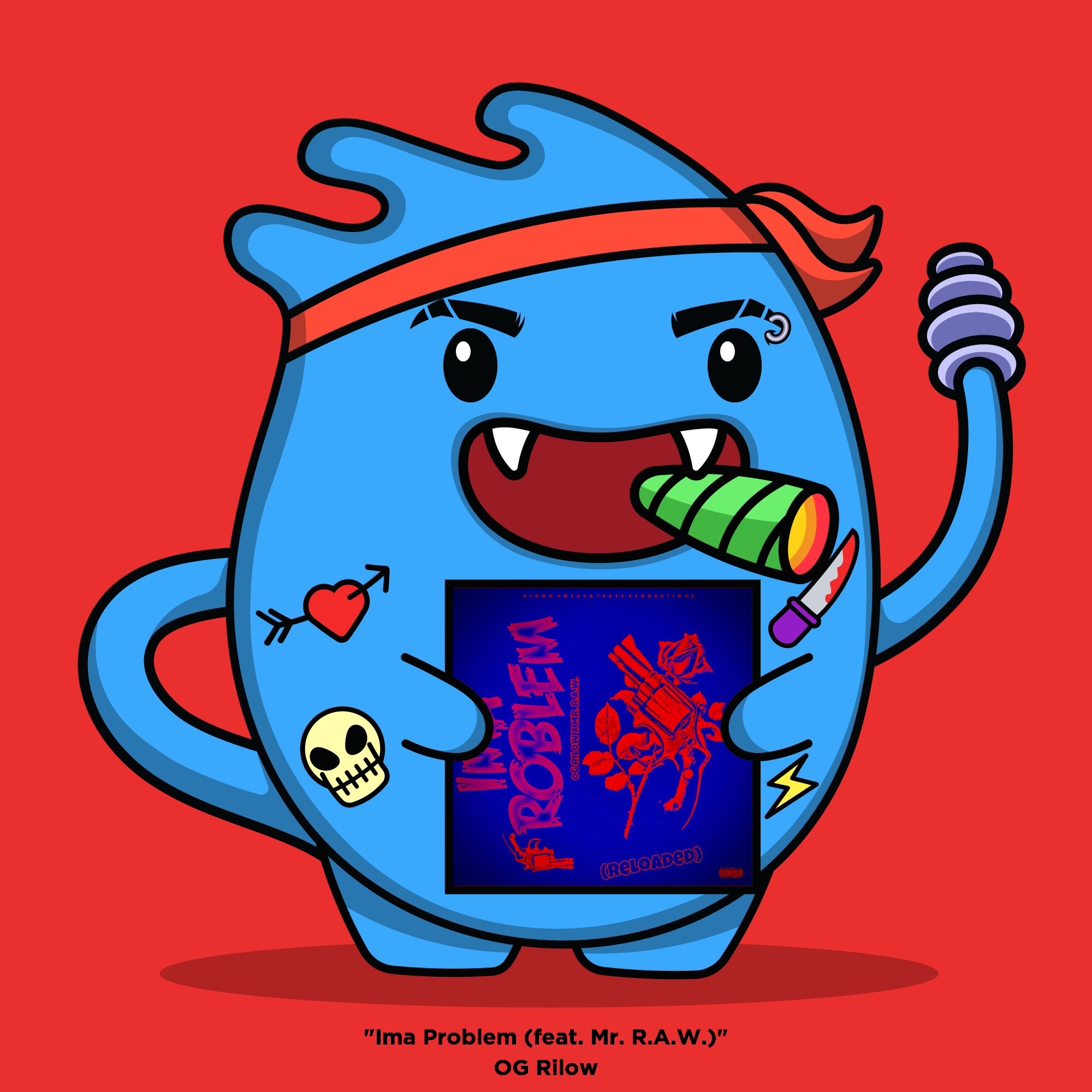 DistroKid Sellouts NFT #4889 - Ima Problem (feat. Mr. R.A.W.) by "OG RiLOW"