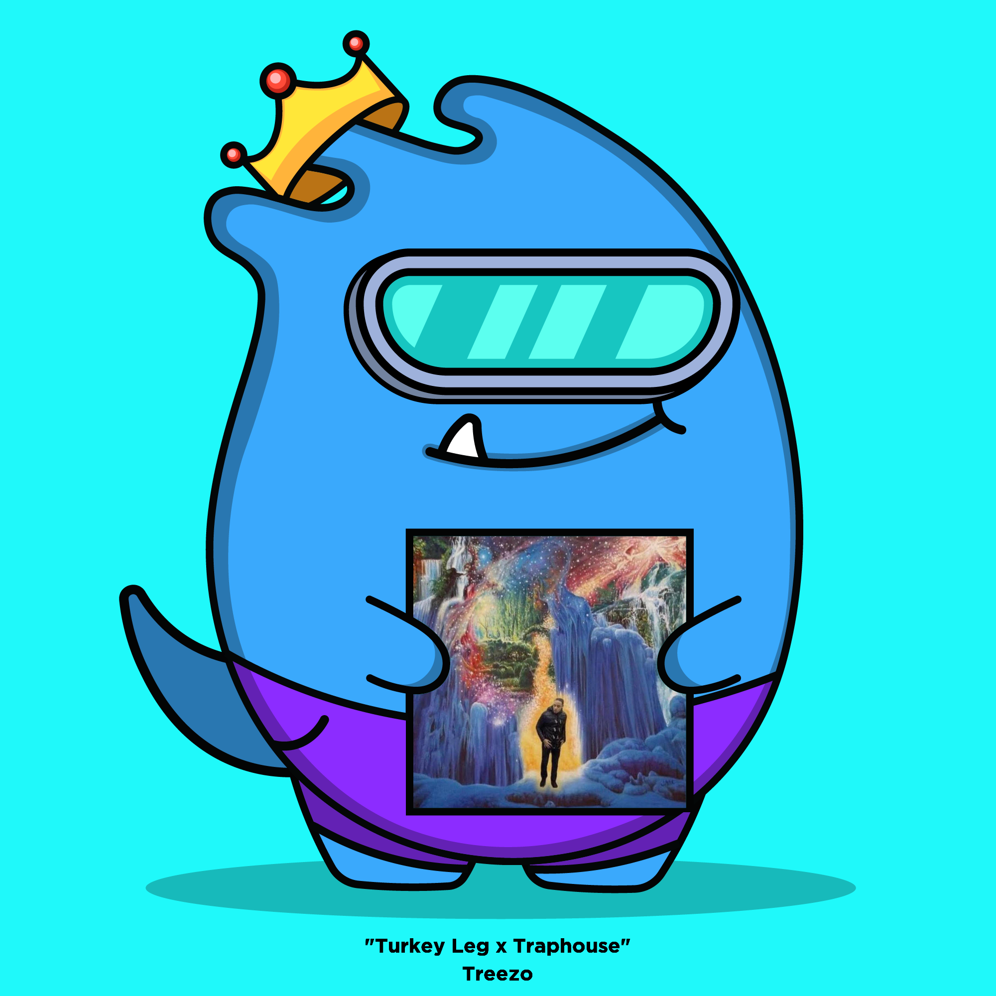 DistroKid Sellouts NFT #5366 - Turkey Leg x Traphouse by "Treezo"
