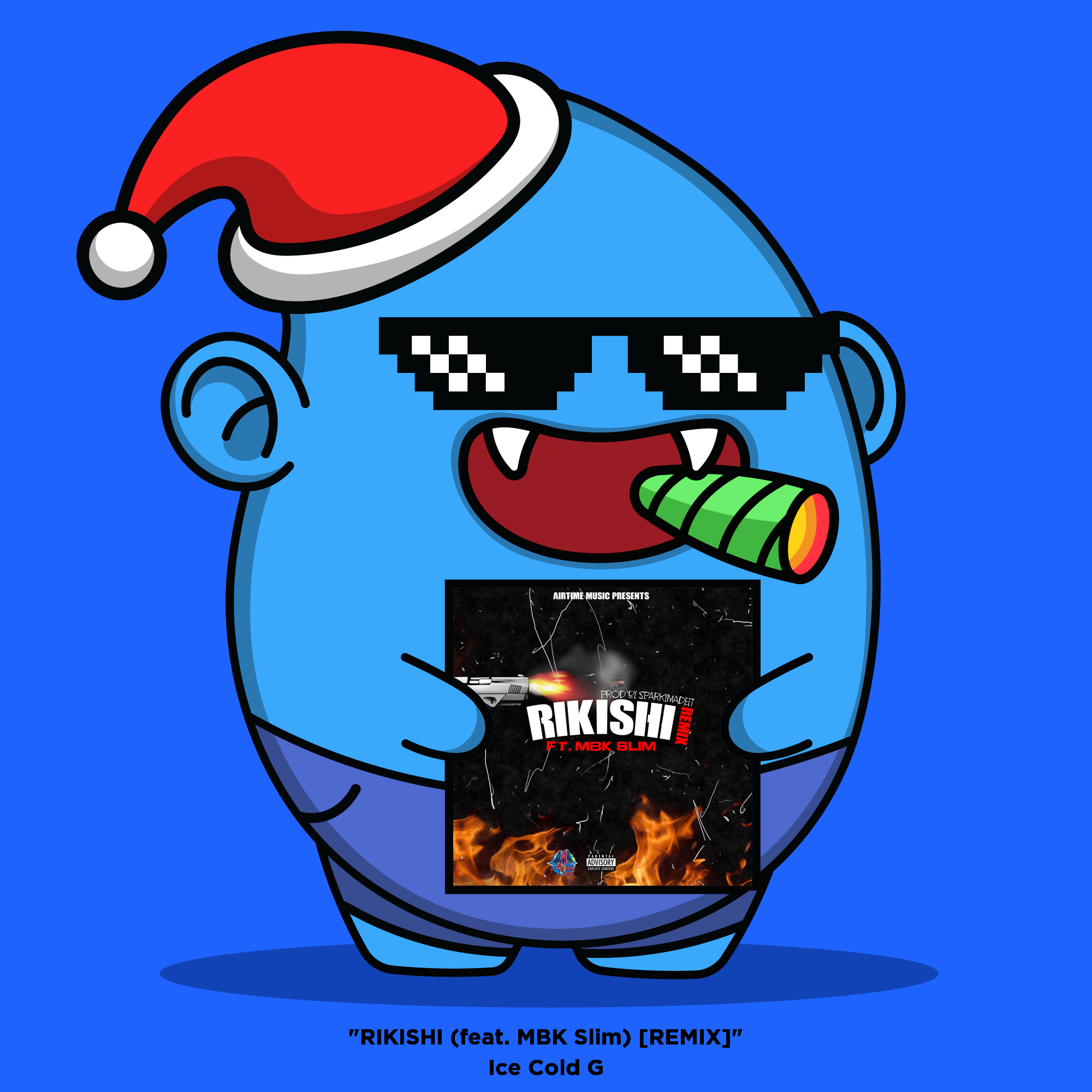 DistroKid Sellouts NFT #5398 - RIKISHI (feat. MBK Slim) [REMIX] by "Ice ...