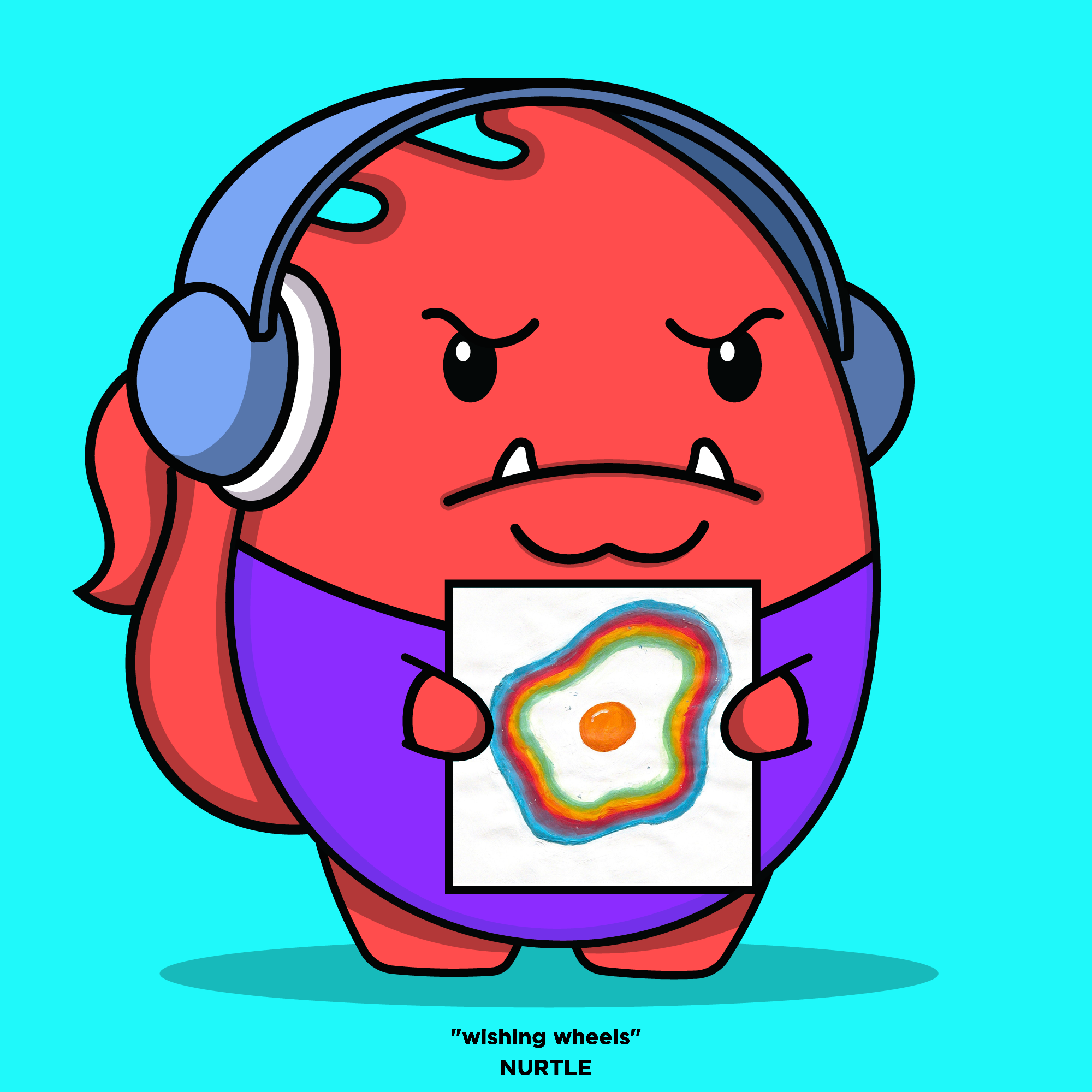 DistroKid Sellouts NFT #6165 - wishing wheels by "NURTLE"