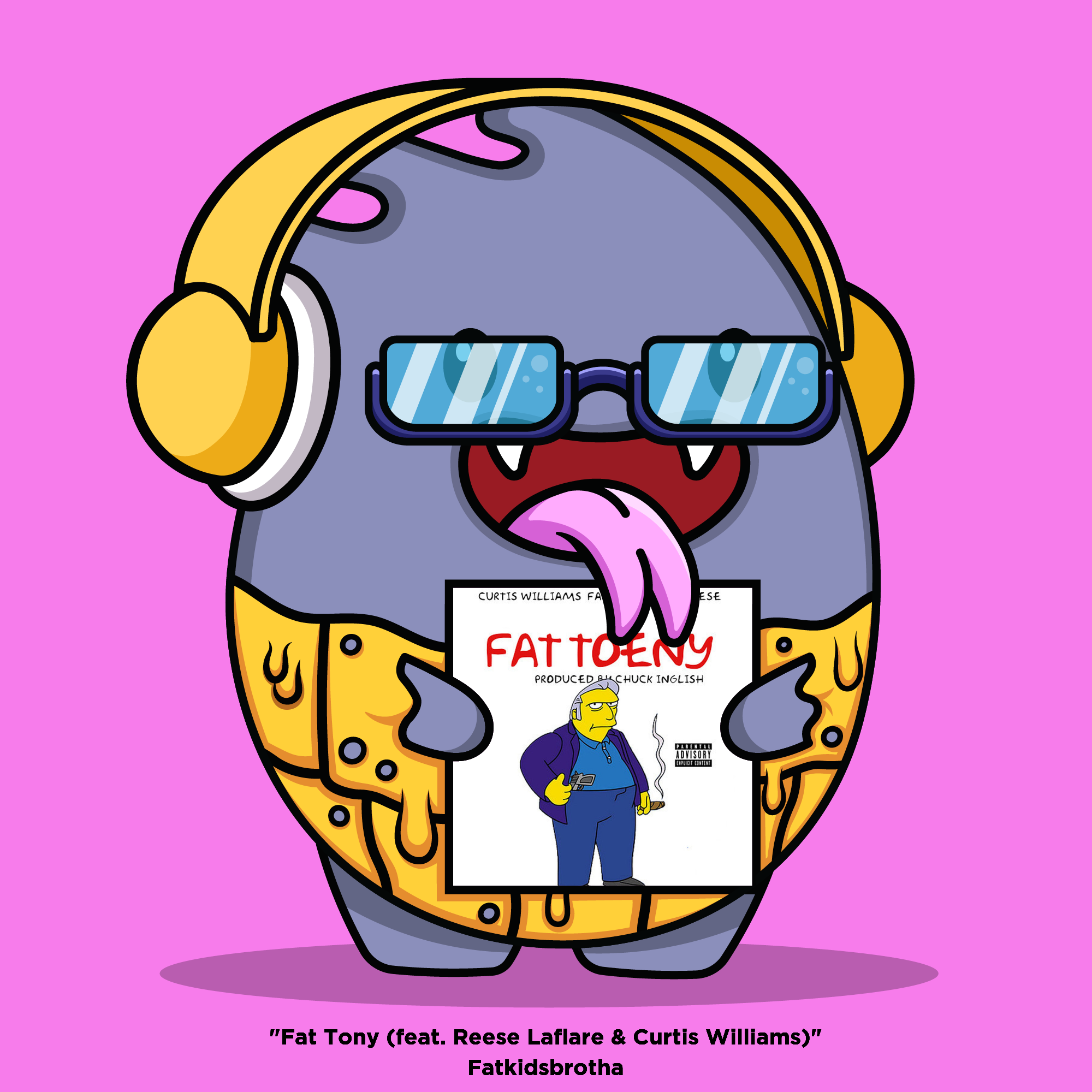 DistroKid Sellouts NFT #6530 - Fat Tony (feat. Reese Laflare & Curtis ...