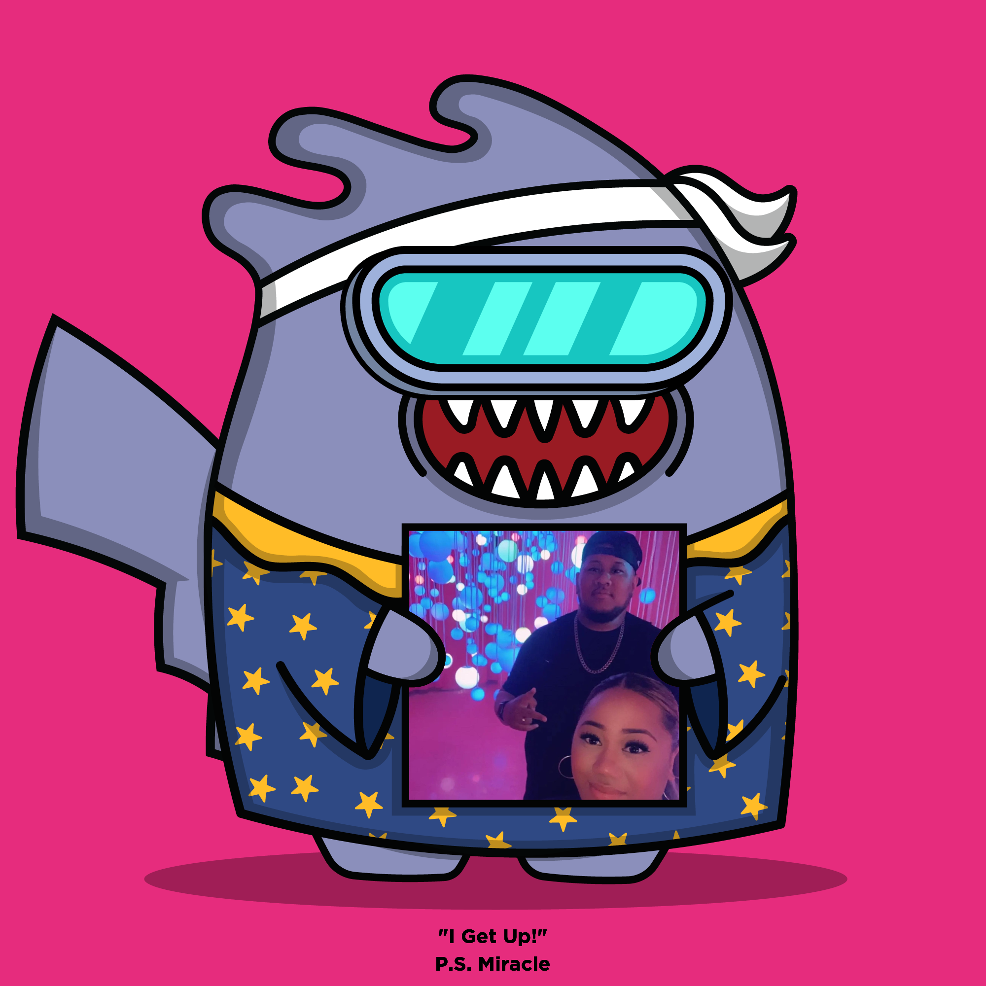 DistroKid Sellouts NFT #6599 - I Get Up! by "P.S. Miracle"