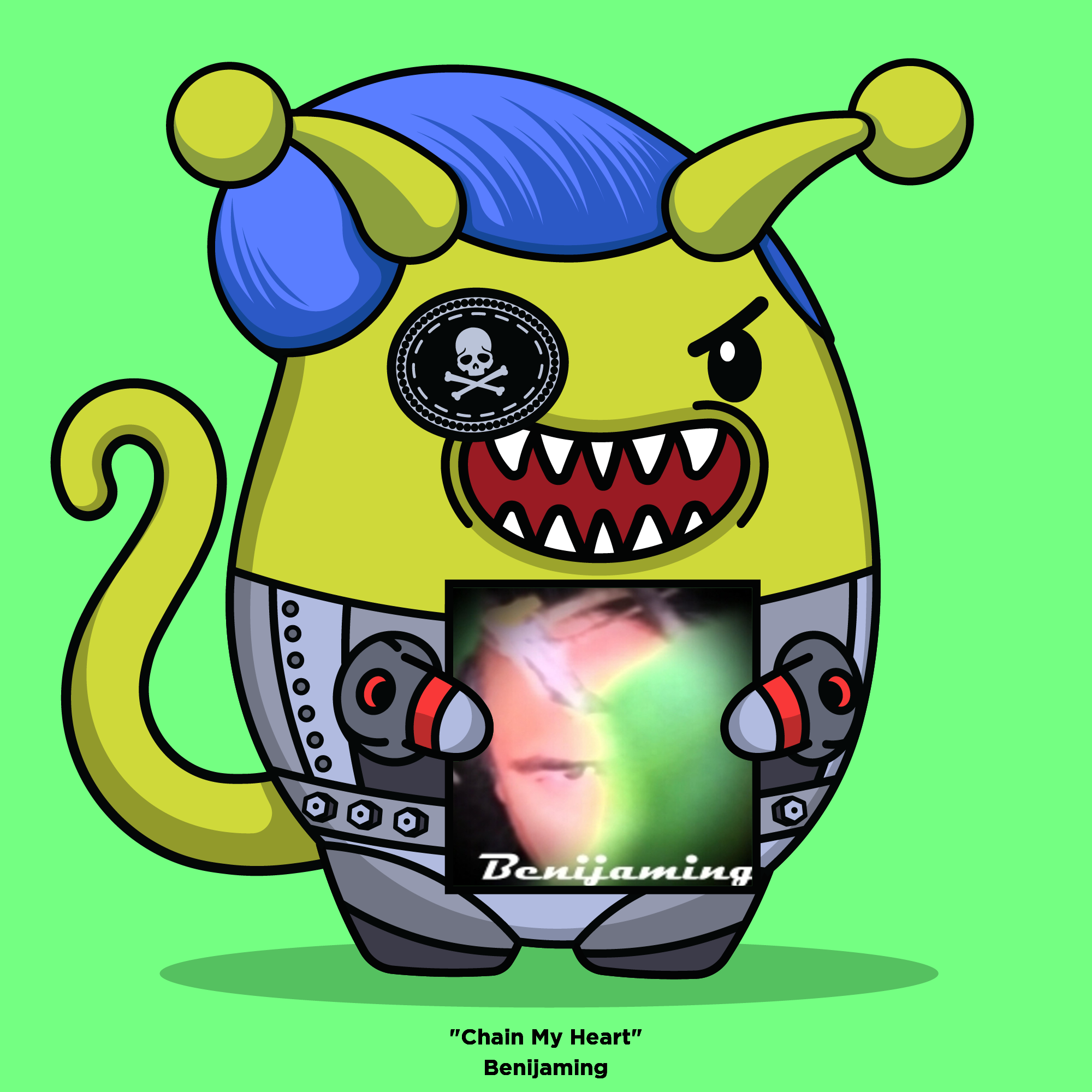 DistroKid Sellouts NFT #6743 - Chain My Heart by "Benijaming"