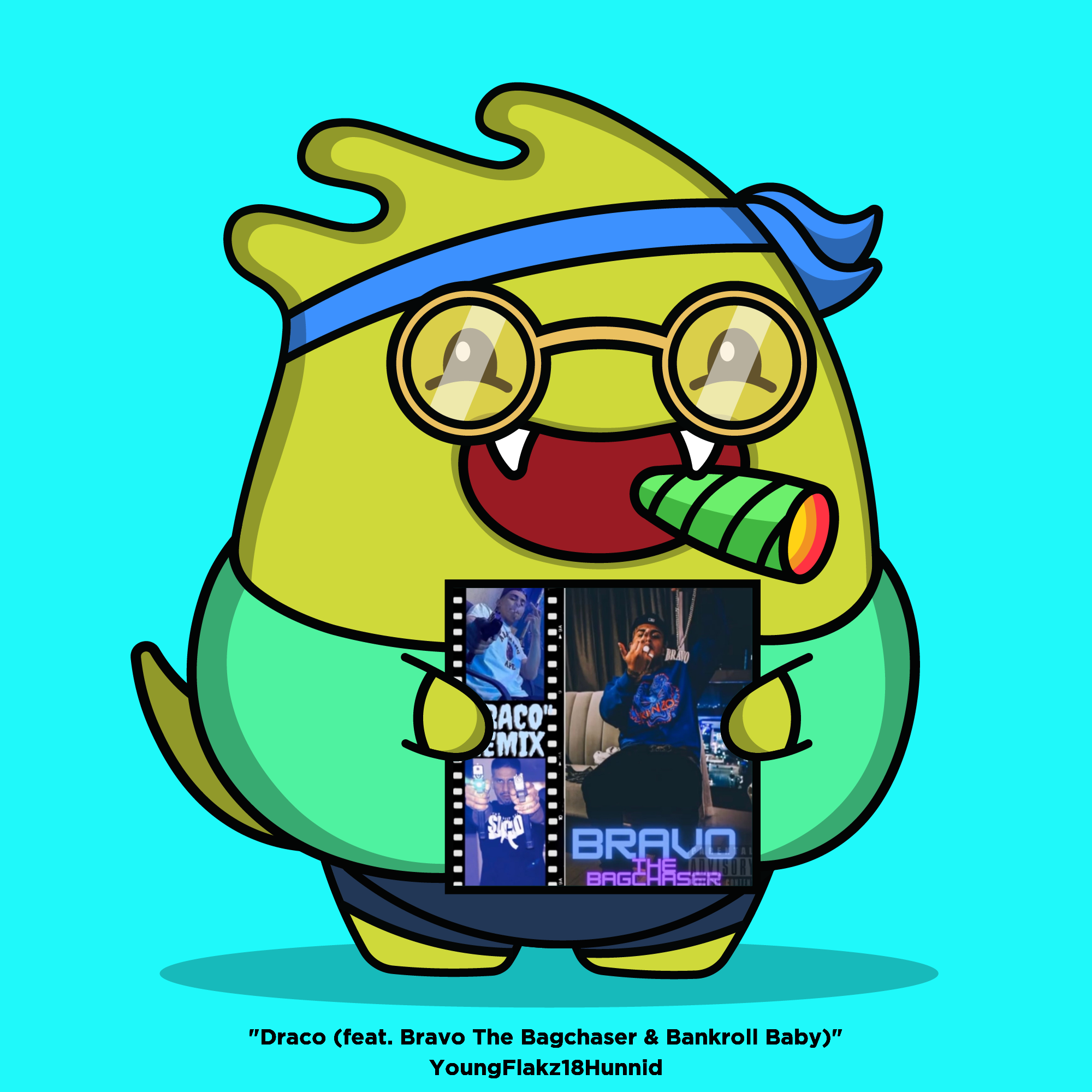 DistroKid Sellouts NFT #6896 - Draco (feat. Bravo The Bagchaser ...