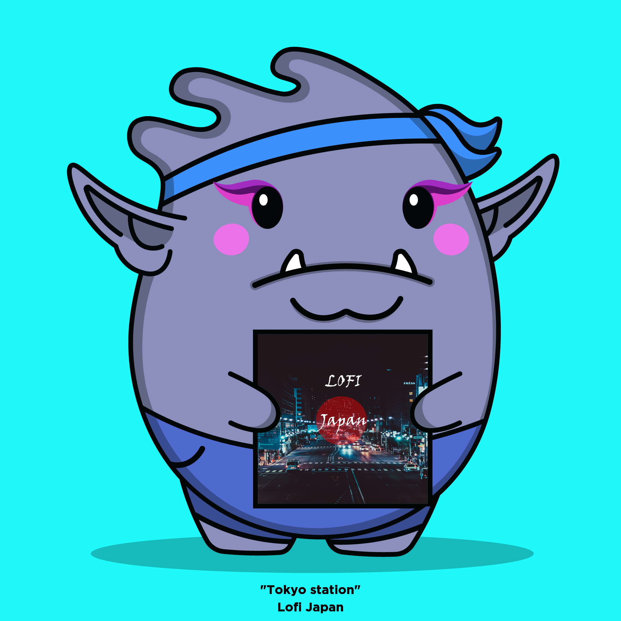 DistroKid Sellouts NFT #6976 - Tokyo station by "Lofi Japan"