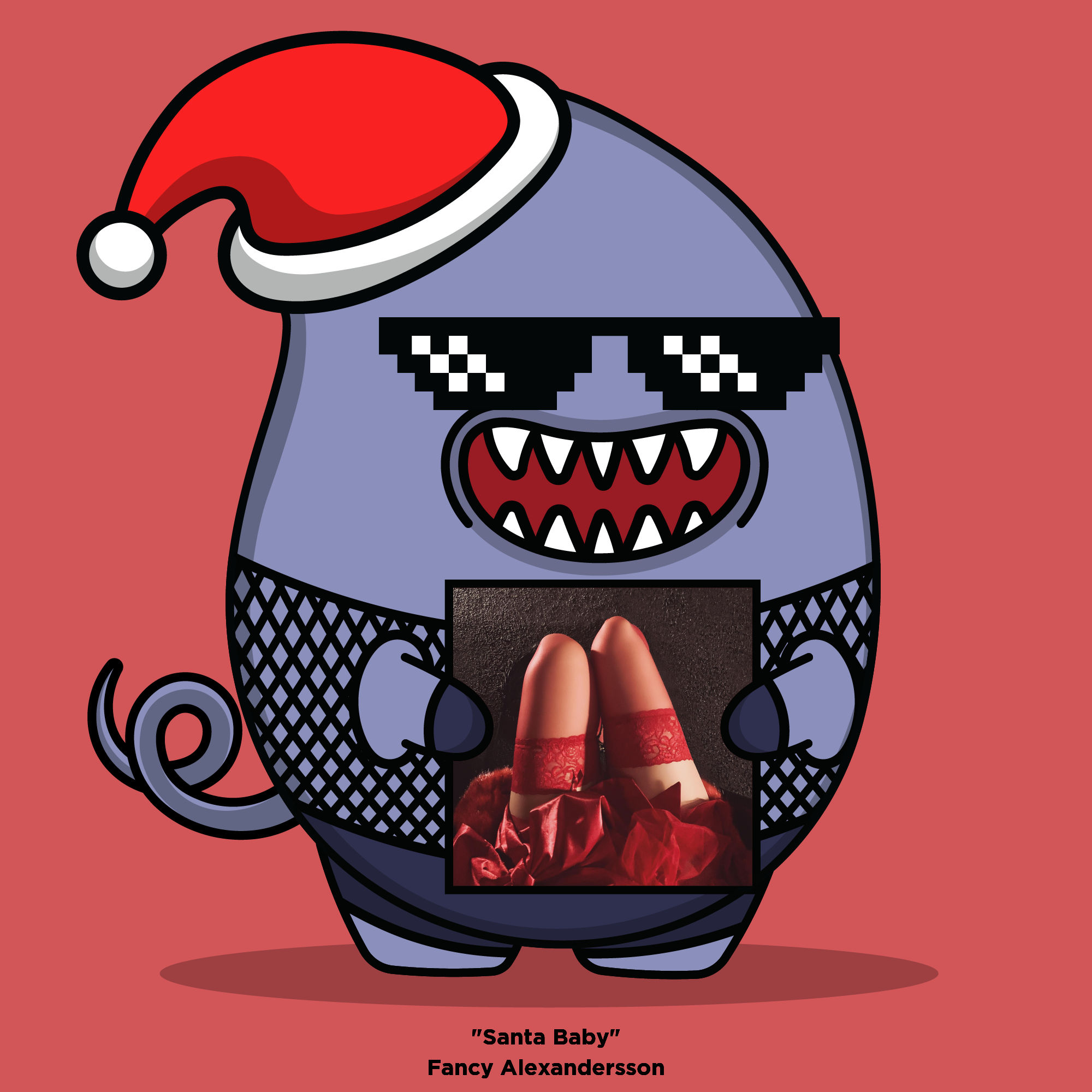 DistroKid Sellouts NFT #7329 - Santa Baby by "Fancy Alexandersson"