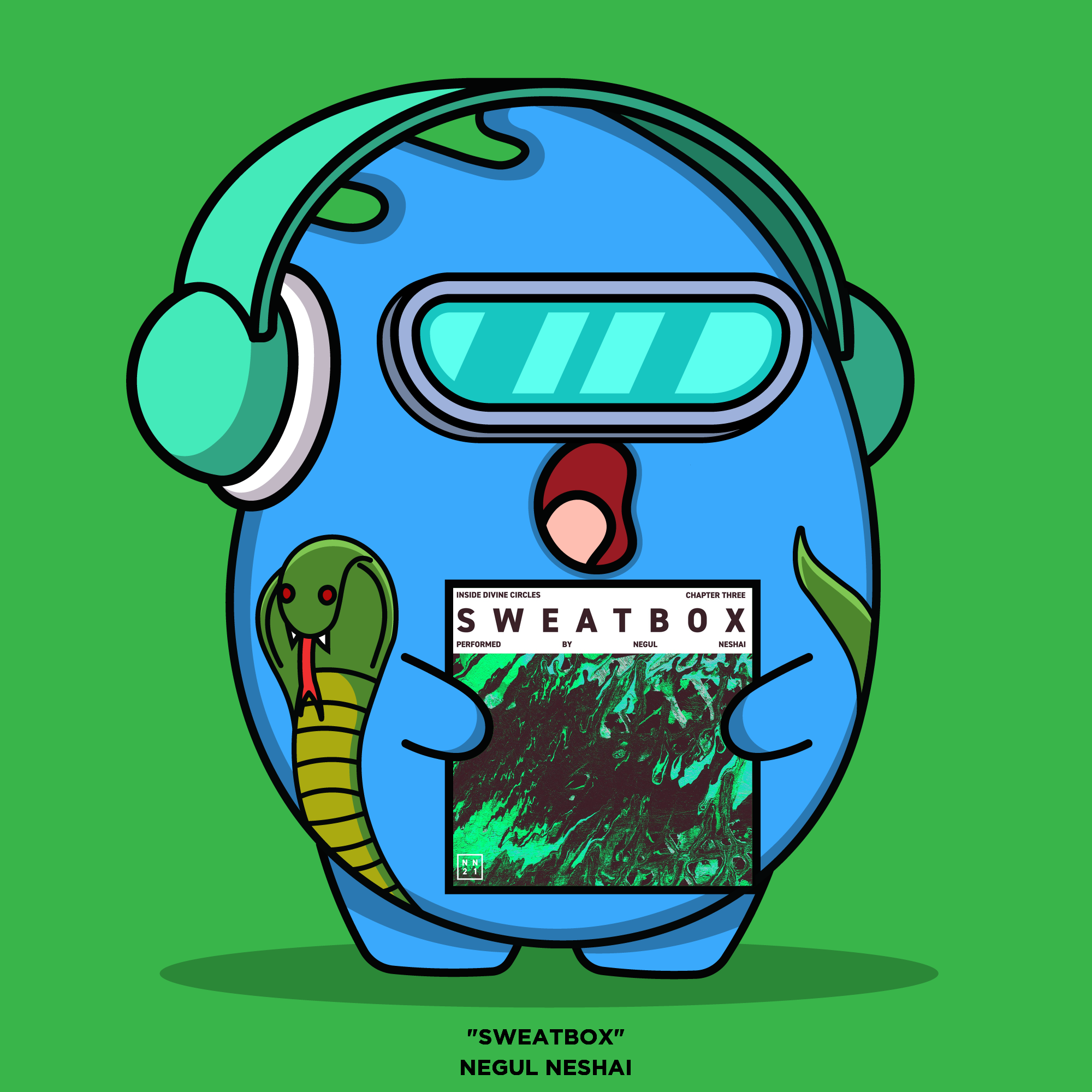 DistroKid Sellouts NFT #7425 - SWEATBOX by "NEGUL NESHAI"