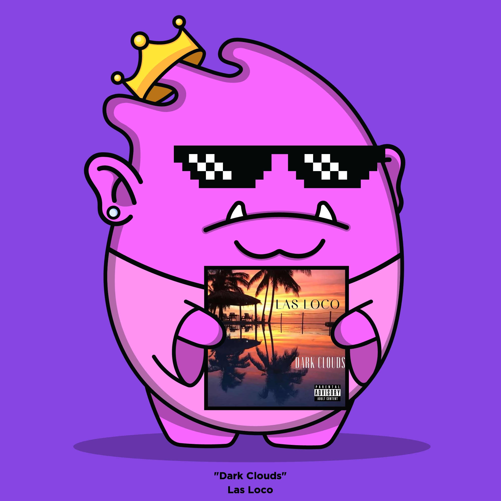 DistroKid Sellouts NFT #7891 - Dark Clouds by "Las Loco"