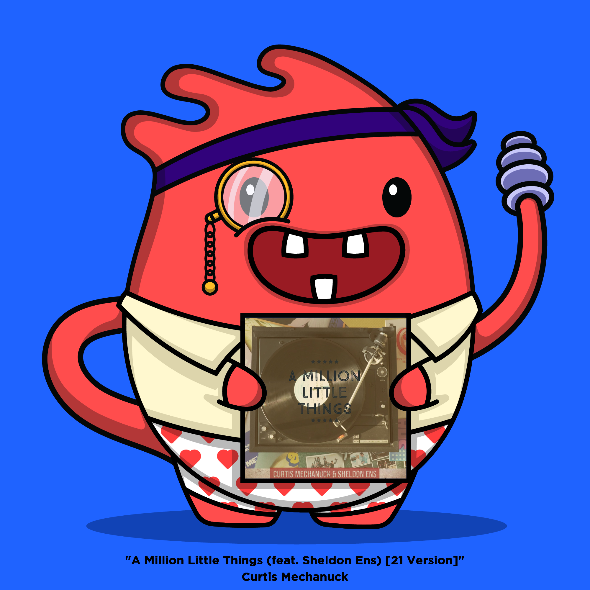 DistroKid Sellouts NFT #8027 - A Million Little Things by "Curtis ...