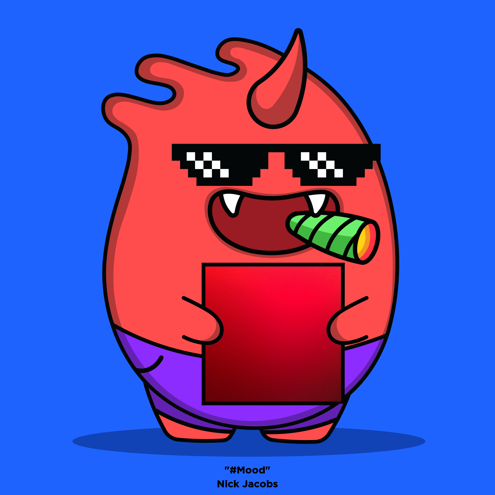 DistroKid Sellouts NFT #8196 - #Mood by "Nick Jacobs"