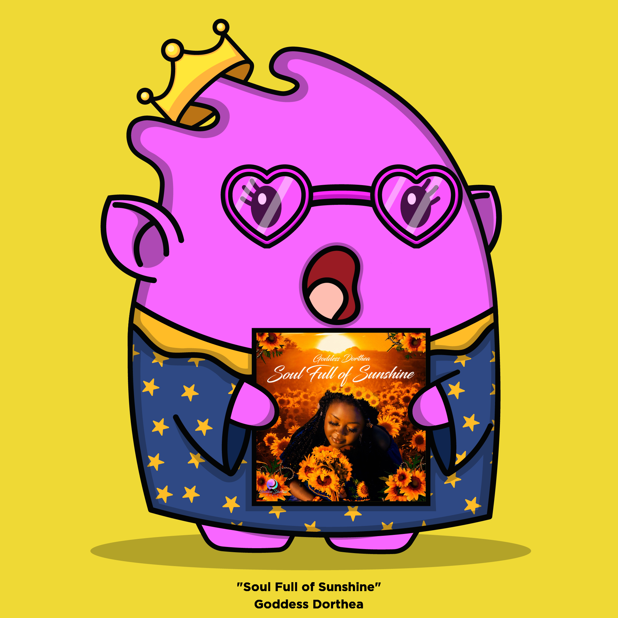 DistroKid Sellouts NFT #9079 - Soul Full of Sunshine by "Goddess Dorthea"