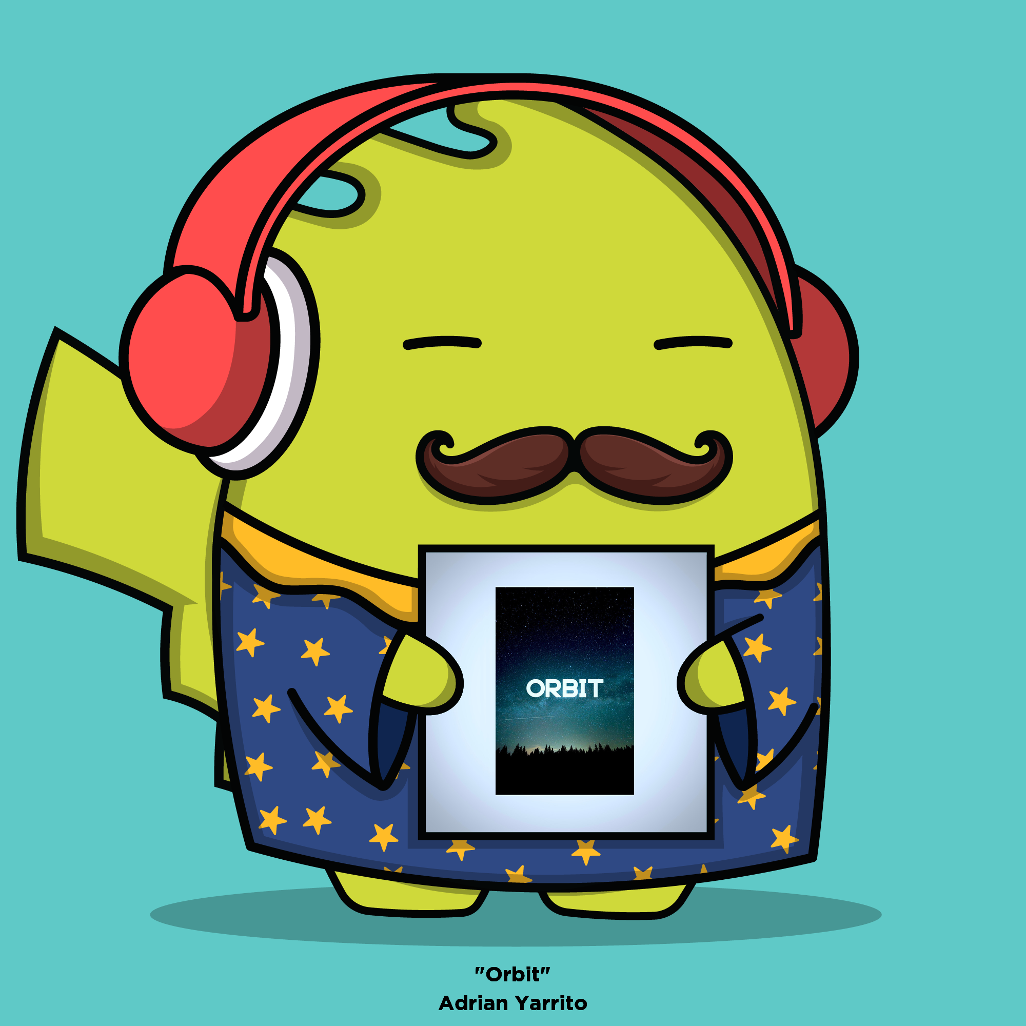 DistroKid Sellouts NFT #9862 - Orbit by "Adrian Yarrito"