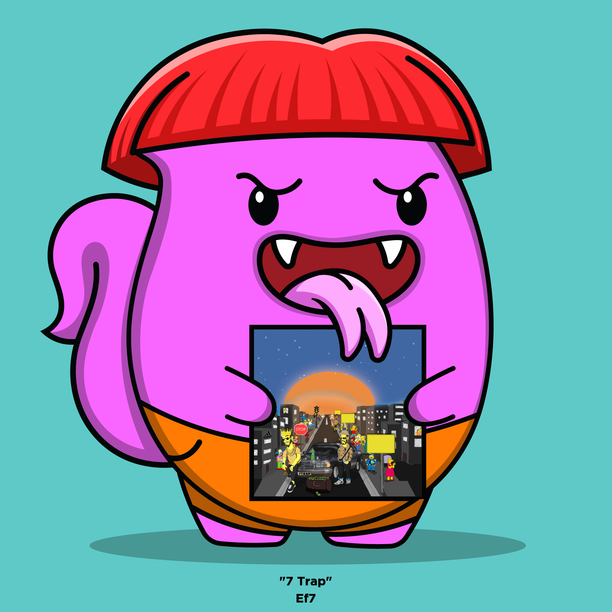 DistroKid Sellouts NFT #9911 - 7 Trap by "Ef7"